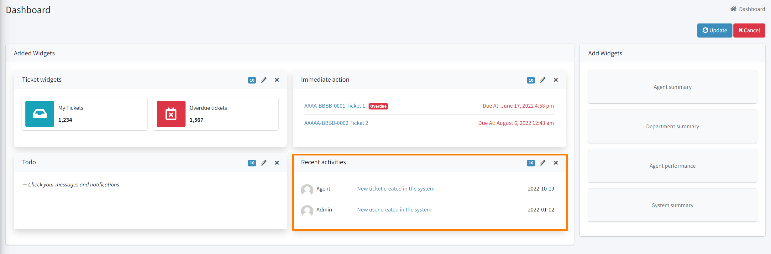Interactive charts can be added to your dashboard. Now you can gain ...