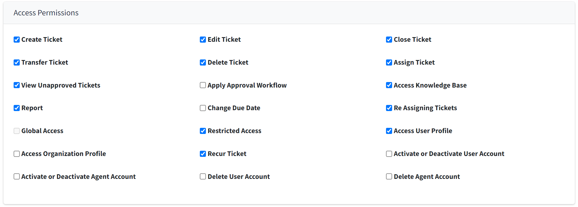 Fill in the required information for your agents and select the Role as ...