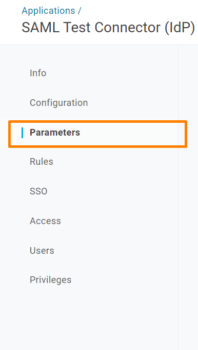 Go to the left panel and click on the Parameters option and then click the plus icon to add a ...